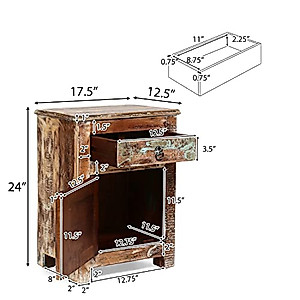 Christopher Knight Home Offerman NIGHTSTAND, Natural