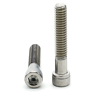 Socket Head Screws 18-8 Stainless Steel - #5-40 x 2-1/2" PT Qty-100