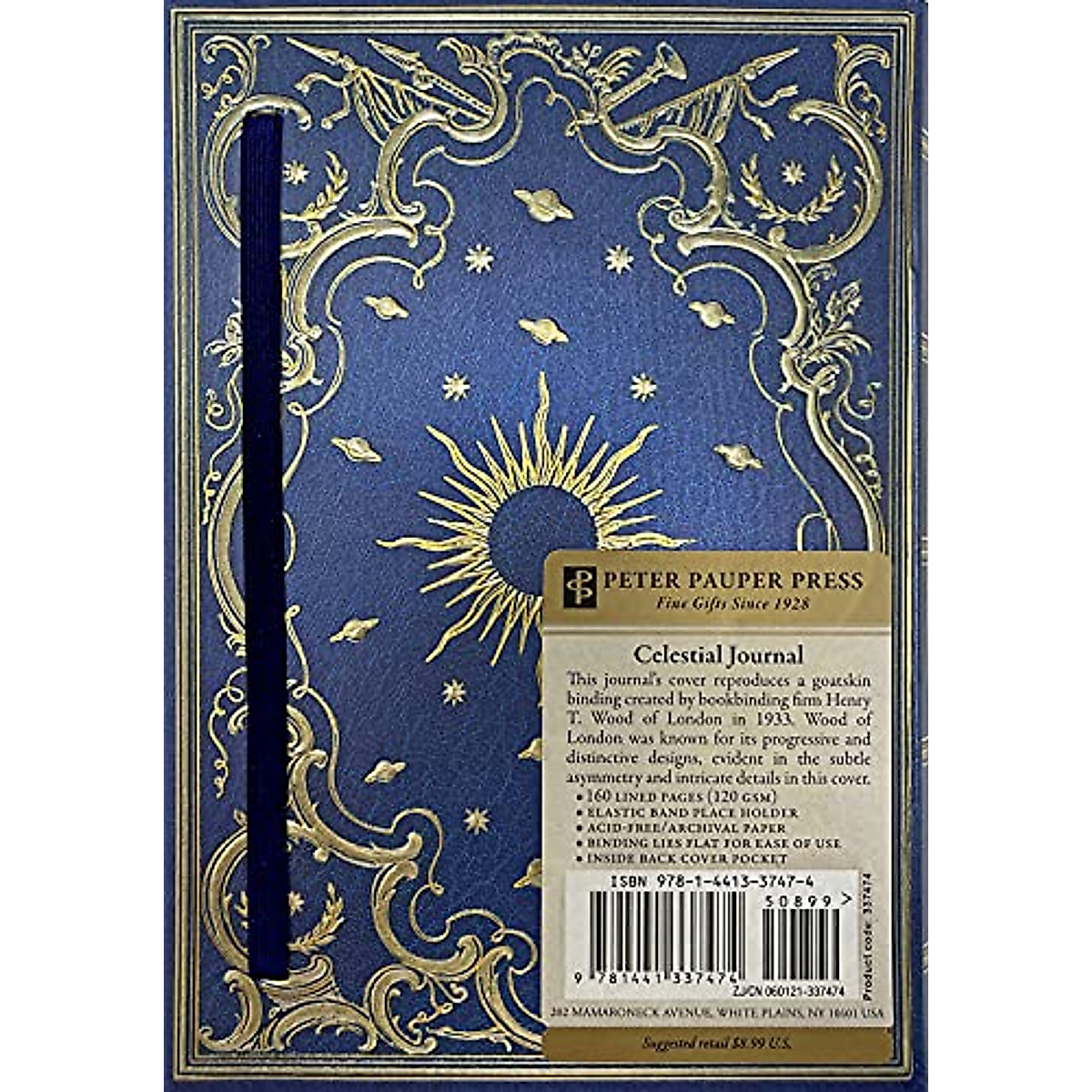 Celestial Journal (5'' x 7'' notebook)