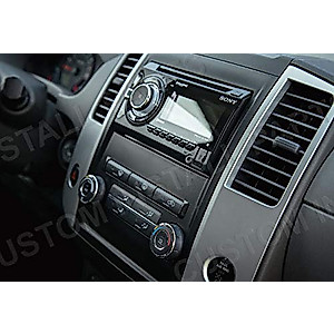 Aftermarket Radio Stereo Double Din Dash Kit Compatible With Nissan Frontier Xterra 2009-2013