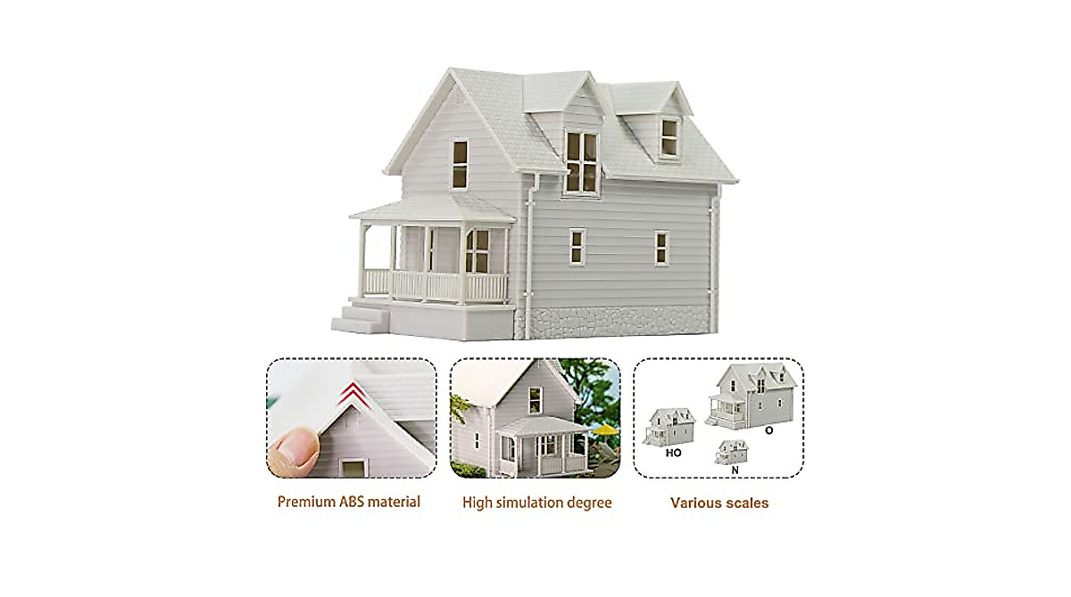 HO Scale Model Building Kit for 1:87 Layouts | Easy DIY Assembly