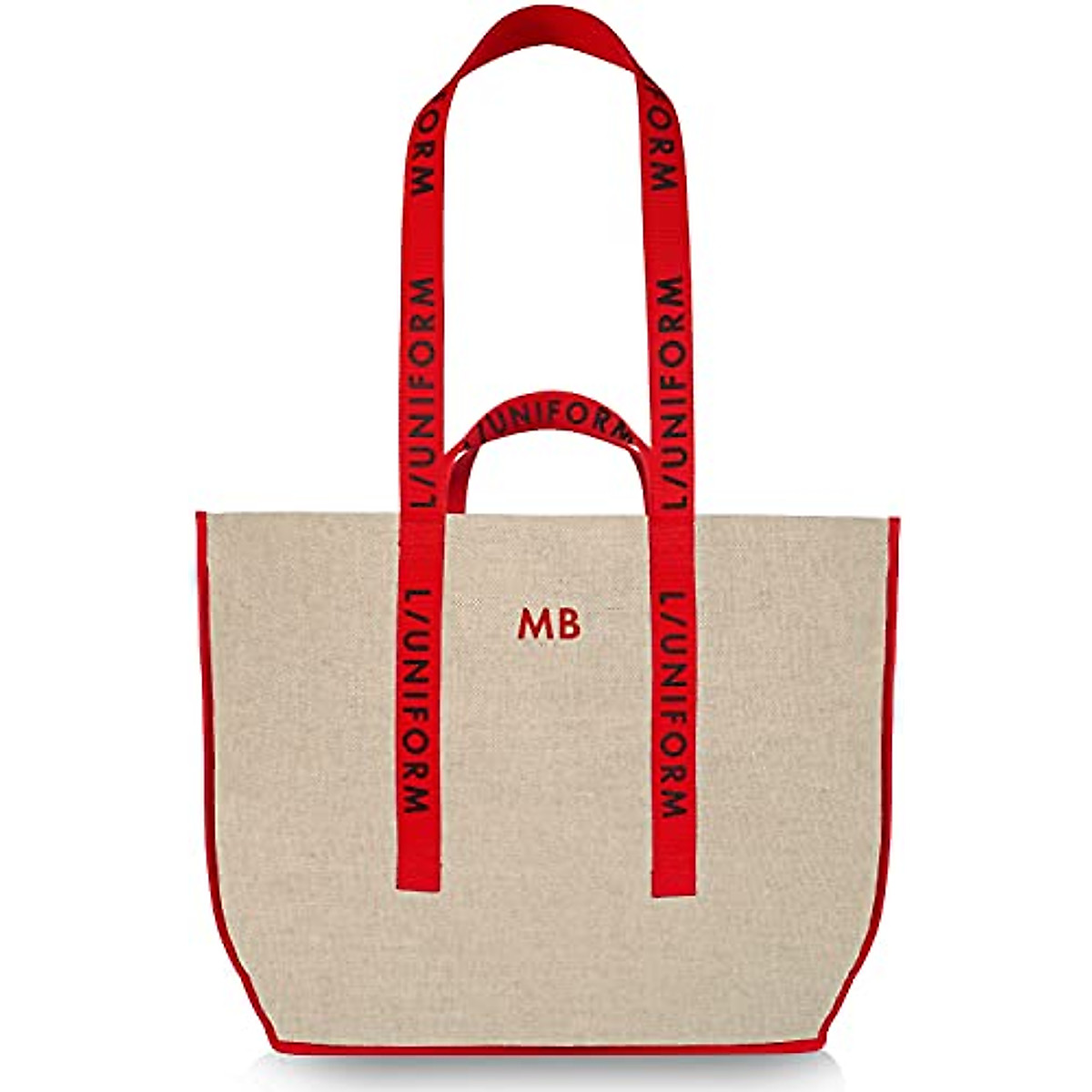 L/Uniform, Tote Bag, Red