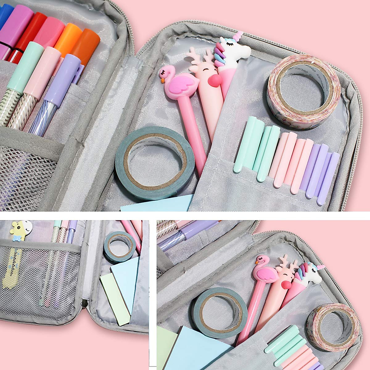 Bardic Pen Pencil Case Ocean Animal Sea Turtle Makeup Brush Bag Travel Organizer Cosmetic Pouch Passport Holder For Men Women