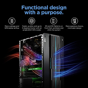 Lenovo 2023 IdeaCentre 5i Gaming Desktop PC, 12th Gen Intel 12-Core i7-12700, GeForce RTX 3060, 32GB RAM 3200MHz, 1TB PCIe SSD + 2TB HDD, 2 Year Warranty, Keyboard & Mouse, Ethernet, WiFi 6