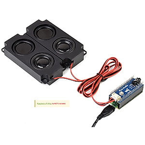 Bicool Audio Expansion Module for Raspberry Pi Pico, PCM5101A Low Power Stereo Decoder,8~384000Hz Sampling Rate, Dual Channels Speaker Headers,Using I2S Bus,HeadphoneSpeaker Output Concurrently