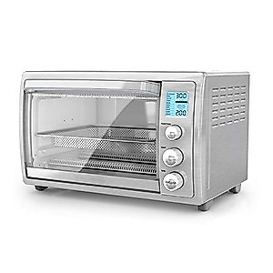 BLACK+DECKER Crisp ‘N Bake Air Fry Countertop Oven with No Preheat, Stainless Steel, TOD5035SS