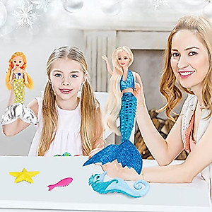 BETTINA Mermaids Princess Doll with Little Mermaid Doll & Seahorse Play Set | Mermaid Gifts for Girls|Mermaid Toys for 3 to 7 Year Olds