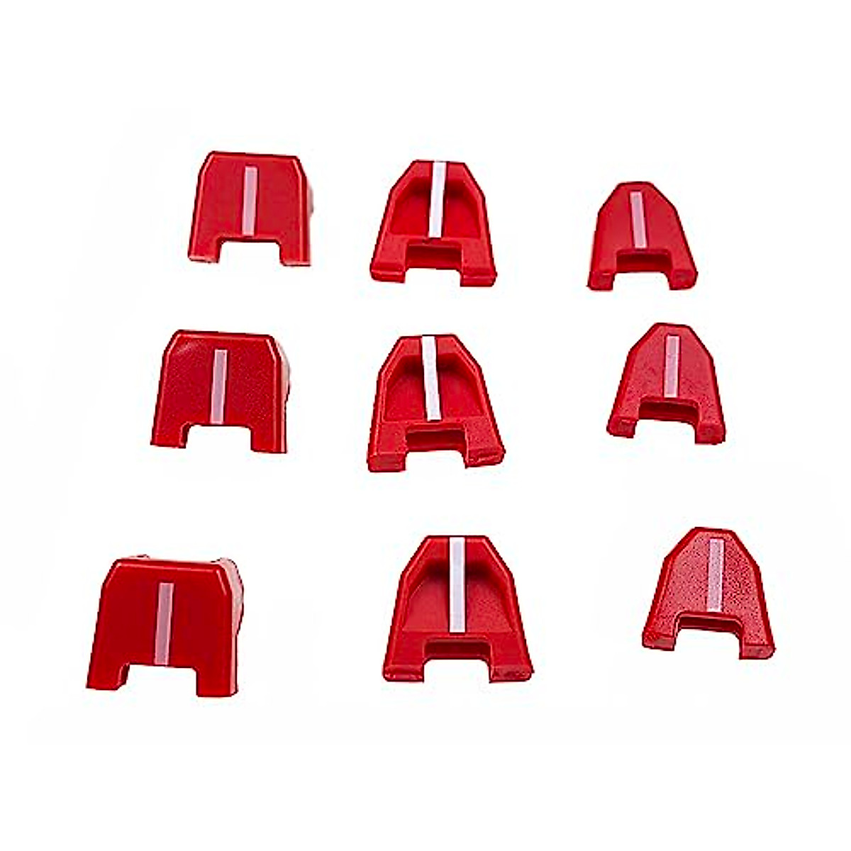 (Set of 9) Nose cushion no mar tip Replacement Milwaukee 42-38-0017 (2746-00) nailer,No-Mar Pad Kit For M18 battery nailers/staplers