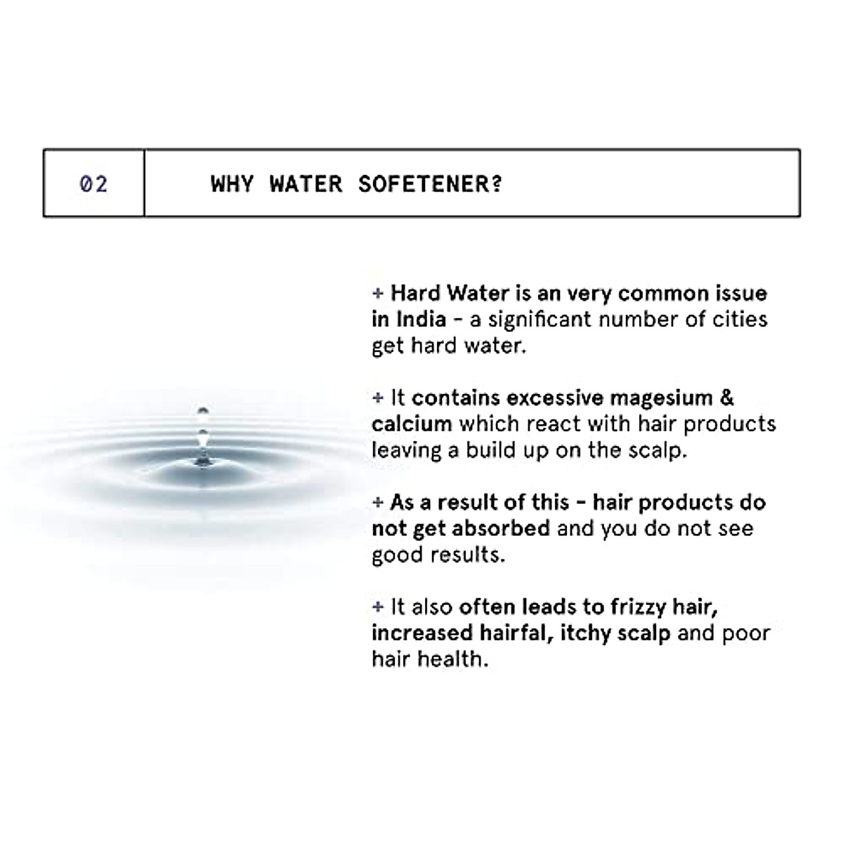 Metrol Be Bodywise Chelate Water Softener for Women 500ml | Hard Water Softening Solution for Healthier Hair | Helps to Balances pH