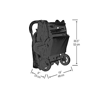 guzzie+Guss Oxygen Stroller (2020 Edition), GG030SP20, Salt & Pepper