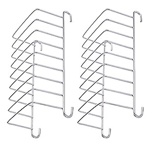 6pcs Fit Home Electric Stockpot Canning Accessory Food Oven Drying Baking Silver Rack Bread Fryer Pancake Accessories Cross Holder Tool Pressure Wire Stainless Steaming Cooking