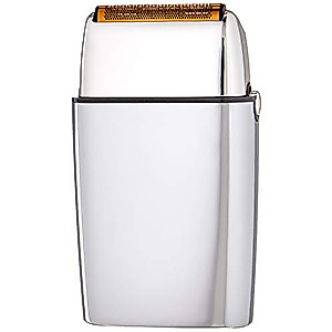 BaBylissPRO Barberology Double Foil Shaver, FXFS2 SILVERFX Professional Electric Shaver