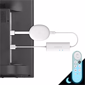 Mission USB Power Cable for Google TV (Power Google TV Directly from Your TV) Chromecast 4K Version