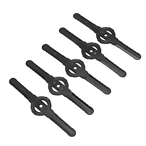 Gavigain 30PCS Head Blades,String Trimmer Head Blades Replace Plastic Cutter Blades Replacement Wacker Head Blades Longs Lawn Mowing Eater Blades Accessories for Cordless Grass Trimmer