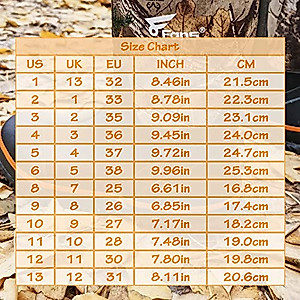 8 Fans Kids Neoprene Boots,Waterproof Neoprene Hunting & Fishing Camo Muck Mud Boots for Toddlers Boys & Girls Size 3