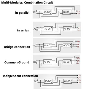 Delinx 2Pcs AC DC Converter Module Universal 110V 120V 220V 230V to DC 5V 12V Isolated Switching Power Supply Board (DC 5V 2A Version)