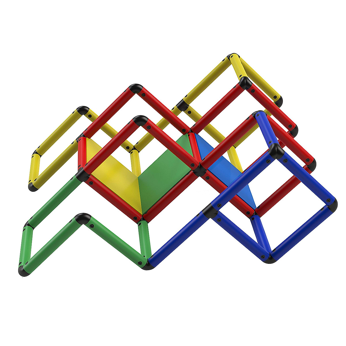 Funphix Classic 316 Piece Construction Toy Set - Building Play-Structures for Indoors & Outdoors - Fun & Educational Learning Toys for Ages 2 to 12