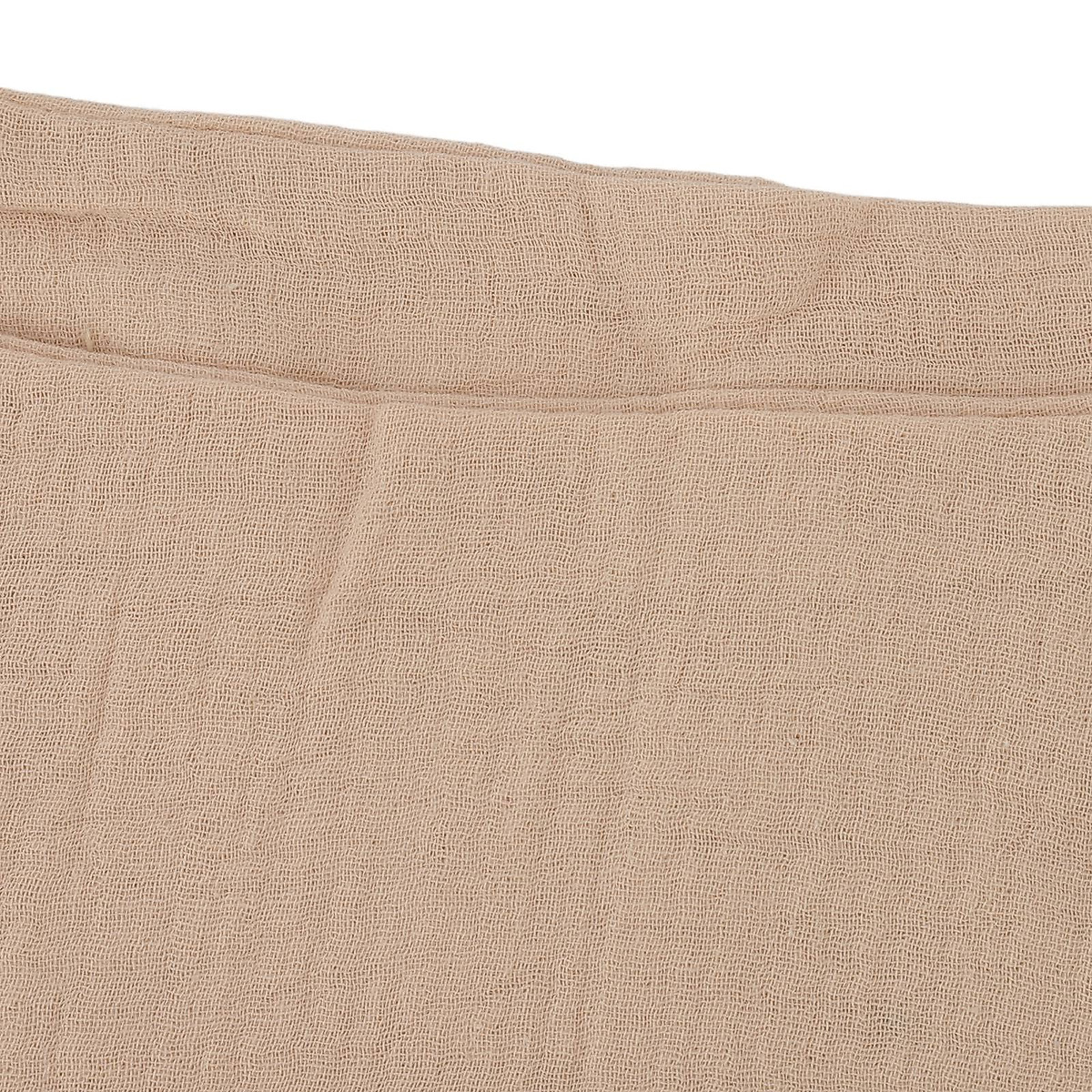 Baby Bed Hanging Bag, 2 Pockets Bag with Strap Infant Bedside Storage Bag for Toy Nursing Stuff (Khaki)