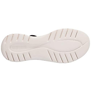 Skechers Women's ON-The-GO Flex Multi-Colored Strap Sandal Sport, Black, 8