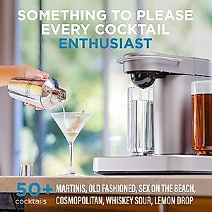 Bartesian 24-Pack Whiskey Lovers Mixer Capsules for Cocktail Machine – Home Bar Mixology Cocktails Mix Pod Capsule Set To Use With the Bartesian Cocktail Drink Maker Machine