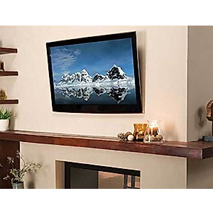 Ultra Slim Tilt TV Wall Mount Bracket for Samsung 75" Class The Frame Series LED 4K UHD Smart Tizen TV (QN75LS03AAFXZA) - Low Profile 1.7" from Wall, 12° Tilt Angle, Easy Install