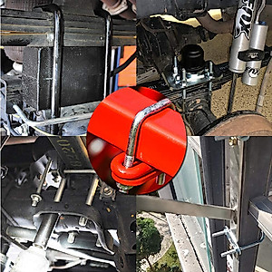 Yinpecly 4Pack Square U-Bolts 1"(25mm) Inner Width 304 Stainless Steel U-Bolts M6 with Washers and Nuts for Automobiles Trailer, Ski Boat, or Sailboat Trailer, M6x25x50mm