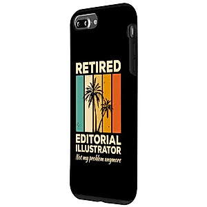 iPhone 7 Plus/8 Plus Retired Editorial Illustrator Not My Problem Anymore Case
