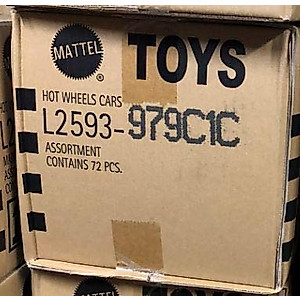 Mattel Hot Wheels 72 Count Random Case Basic Die-Cast Toy Cars