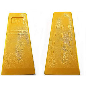 TIPU Felling Wedge for Safe Tree Cutting, 4 Pack: 8"(2-Pack)/5.5"(2-Pack), Tree Felling Wedge to Guide Trees Stabilize and Safely to Ground for Loggers and Fallers