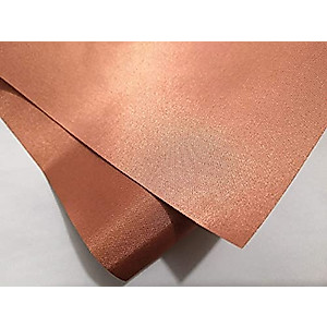 LOOGOOL Copper Fabric Blocking RFID/RF-Reduce EMF/EMI Protection Conductive Fabric Anti-Radiation Military Grade Shielding Fabric 78 inch x43 inch , Gold