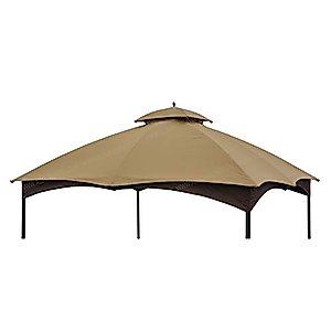 ALISUN Replacement Canopy Top for Massillon 10' x 12' Gazebo Model #L-GZ933PST