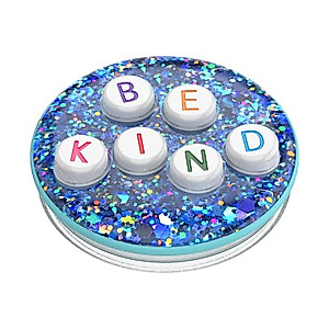 ​​​​PopSockets Phone Grip with Expanding Kickstand, Graphic PopGrip - Alphabet Soup Be Kind