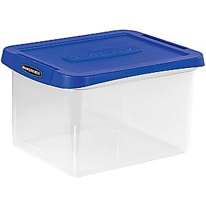 Fellowes Heavy Duty, Water Proof, Durable, Reinforced Corner, Comfortable Handle, Built-in Rail, Portable File Box (FEL0086201)
