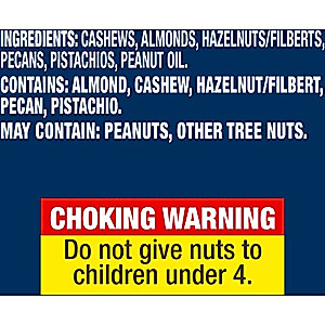 Planters Unsalted Premium Blend - Premium Quality Mixed Nuts - 1lbs 11oz