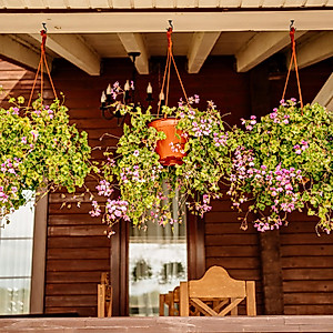 Svaitend 20 Pcs Screw Hooks, Pattern Carving Hooks Screw in Mug Hooks Metal Heavy Duty Screw Wood Wall Ceiling Hooks Plant Hooks Indoor Outdoor for Utensils Baskets Lights Wind Chimes Decor