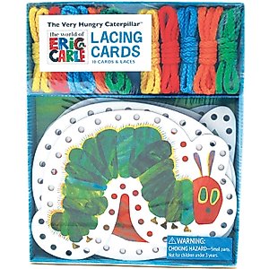 The World of Eric Carle(TM) The Very Hungry Caterpillar(TM) Lacing Cards: (Occupational Therapy Toys, Lacing Cards for Toddlers, Fine Motor Skills Toys, Lacing Cards for Kids)