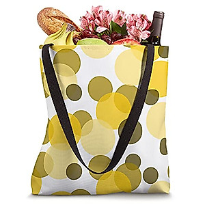 Yellow spots Polka dot Tote Bag