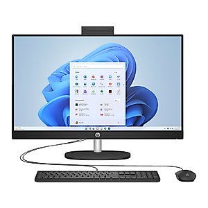 HP 27-inch All-in-One Desktop with Intel Core i7 Processor, 64GB RAM, 8TB SSD, Windows 11 Pro - Personal Computer