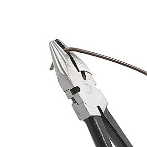 10" Premium Fence Pliers Round Nose Utica Style