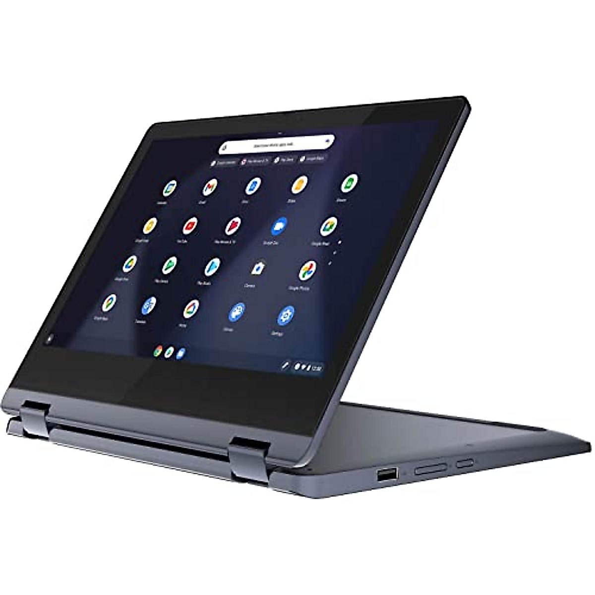 Lenovo Chromebook Flex 3 11" MTK 2-in-1 11.6" Touch Screen Chromebook, MediaTek MT8183 Octa-Core Processor, 4GB Memory , 64GB eMMC Flash Memory + YSC Accessory (Abyss Blue)
