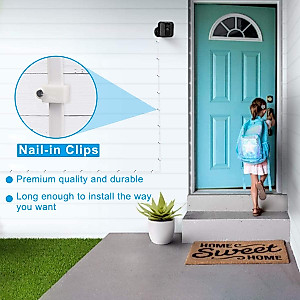 30FT Flat Power Extension Cable Compatible with Wyze Cam v3/v4/OG/v3 Pro, Blink Mini, KasaCam Indoor, Blink Mini Pan, SimpliSafe, Eufy, Charging Power Cord for Security Camera