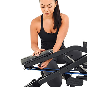 Exerpeutic TUG-N-Tight Squat Leverage Rowing Machine with MyCloudFitness App