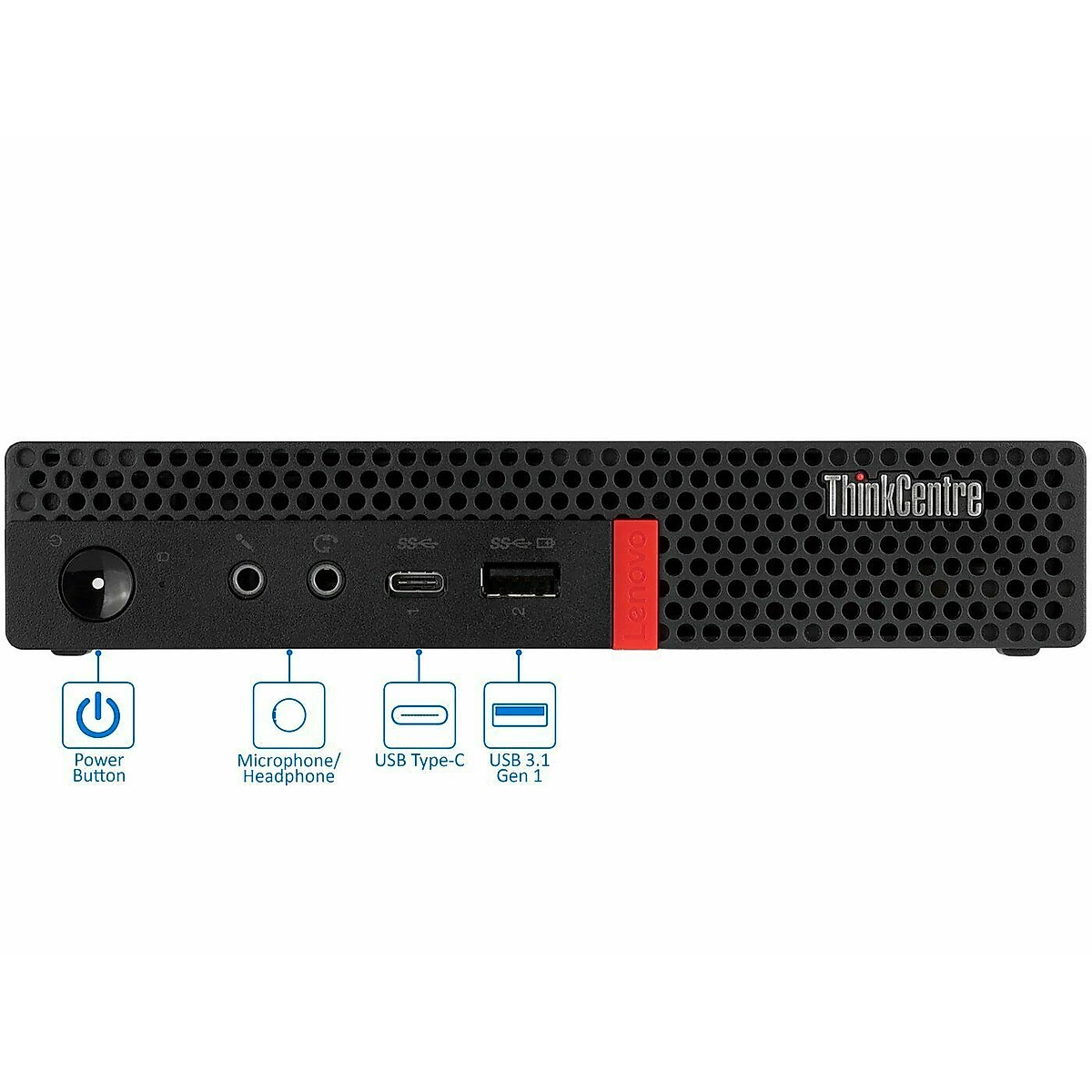 Lenovo ThinkCentre M920q Tiny Desktop Intel i7-9700T Up to 4.30GHz 32GB RAM New 1TB NVMe SSD Built-in AX210 Wi-Fi 6E BT HDMI Dual Monitor Support Wireless Keyboard and Mouse Win11 Pro (Renewed)