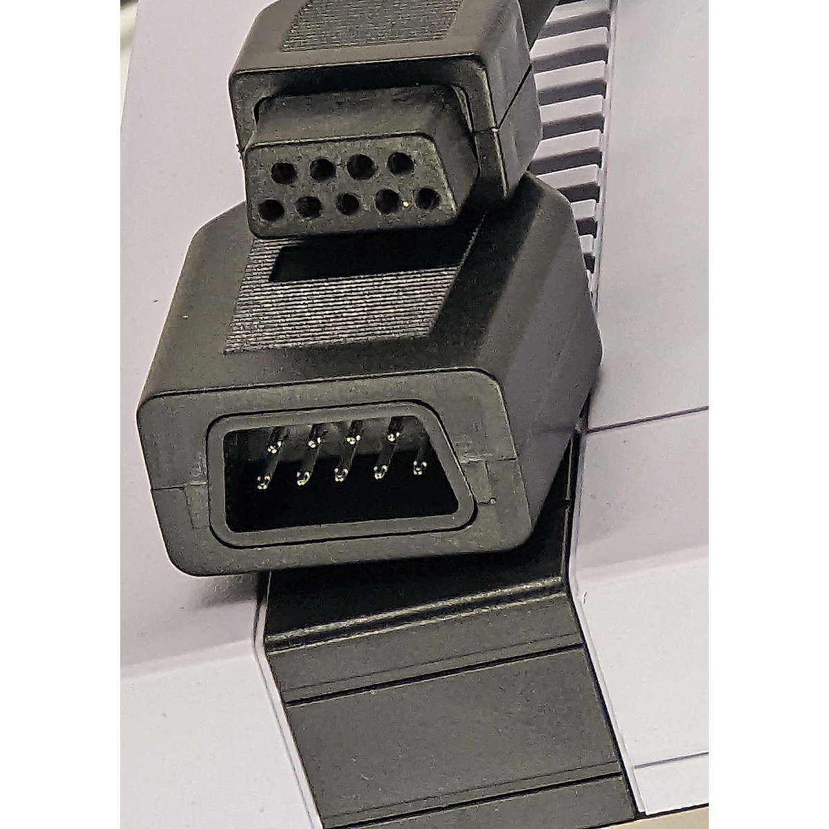 Old Arcade Retro Game Console Controller Extension Cable Compatible for Retro Game Systems, Sega Genesis, 6 Feet – 1.8m (Two Cables)