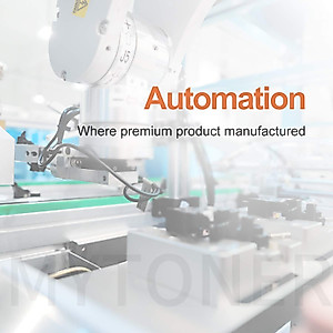 MYTONER (NO CHIP) Compatible Toner Cartridge Replacement for HP 206A W2110A for Pro M255dw MFP M283fdw MFP M282nw MFP M283cdw Printer (Black,1-Pack)