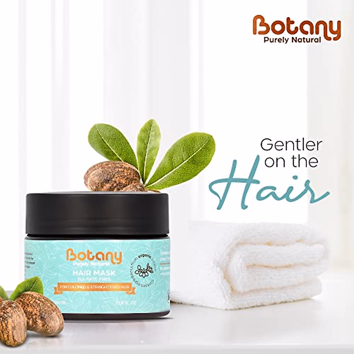 Botany Natural Hair Mask and Deep Conditioner for Colored & Straightened Hair