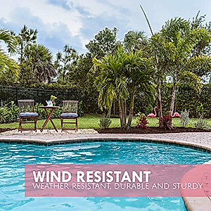 Galashield Pink Flamingo Yard Decorations Pack of 2 Flamingo Decor Ornaments for Outdoor Lawn and Garden