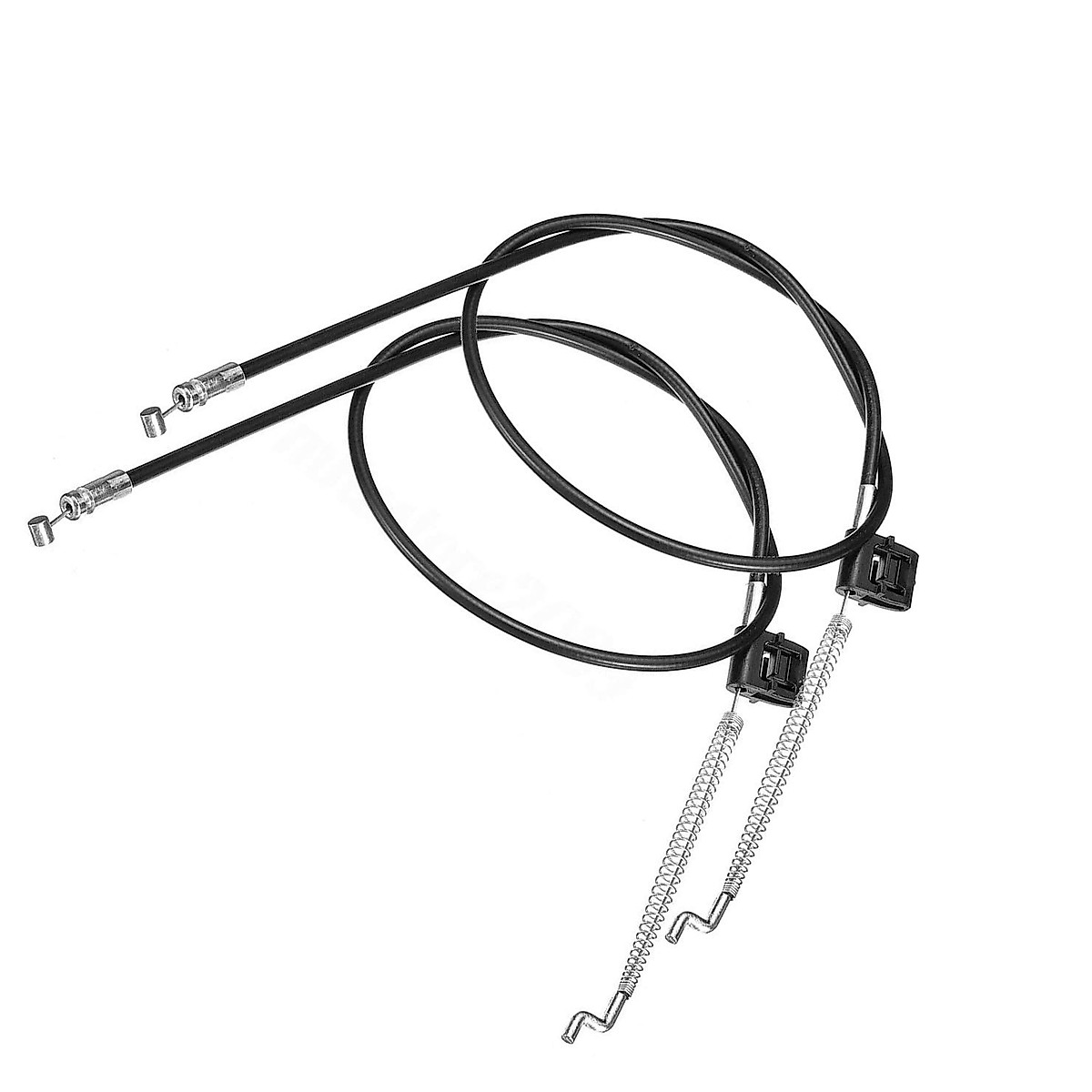 2 Pack Universal Metal Sofa Handle Cable Recliner Chair Couch Release Lever Replacement Cable Total Length Approx 34.2" Black