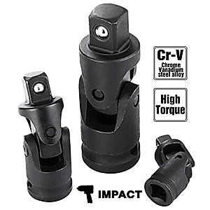 EPAuto Impact Universal Joint Set, Cr-V,3 Pieces