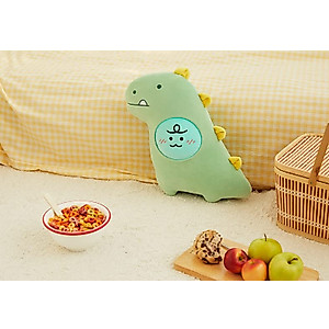 KAKAO Official Merchandise- Jordy Cute Dinosaur Size: 11.8 x 5 x 13 Inch KAKAO FRlENDS